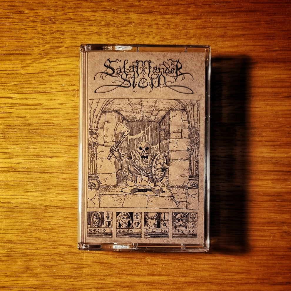 Salamanderstein - Where Dwarf-Kings Dwell Cassette Tape – Forsaken Relics